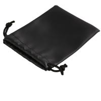 China Customized Logo PU Leather Waterproof Drawstring Bag for Jewelry and Gifts Packaging for sale