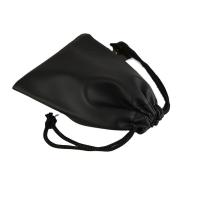China Customized Logo PU Leather Waterproof Drawstring Bag for Jewelry and Gifts Packaging for sale