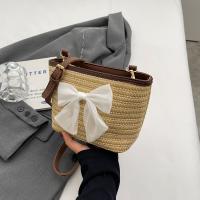 China Promotion Summer Vacation Fashion Women Daisy Bucket Shoulder Bag with Custom Logo for sale