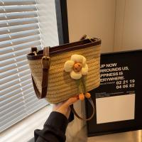 China Promotion Summer Vacation Fashion Women Daisy Bucket Shoulder Bag with Custom Logo for sale