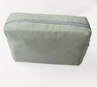 China Custom Private Logo Corduroy Striped Makeup Pouch for Newest Fashinable Style Women for sale