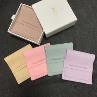 China Custom Logo Soft Microfiber Jewelry Packaging Pouch Customized Color and Logo Option for sale