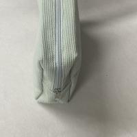 China Custom Private Logo Corduroy Striped Makeup Pouch for Newest Fashinable Style Women for sale