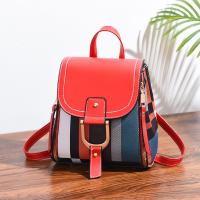 China 2022 Ladies Back Bags Students Fashion Women Small Backpack with Main Material PU for sale