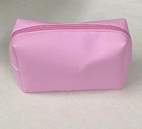China Mix Color Cotton Pu Cosmetic Makeup Bag Blank Dust Wash Pouch with Customized Color for sale