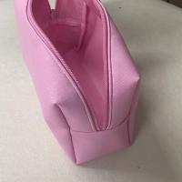 China Mix Color Cotton Pu Cosmetic Makeup Bag Blank Dust Wash Pouch with Customized Color for sale