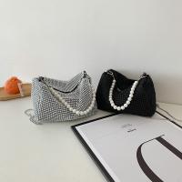 China Small Bling Diamond Crossbody Handbag with Leopard Pattern and Newest Fashion Style for sale
