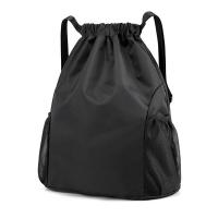 China Custom Logo Waterproof Riding Backpack with Shoe Compartment and Drawstring Closure for sale