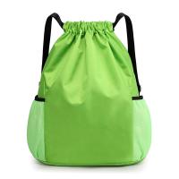 China Custom Logo Waterproof Riding Backpack with Shoe Compartment and Drawstring Closure for sale