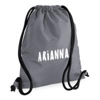 China Medium Size Customized Color Cotton Drawstring Bags for Sports and Outdoor Activities for sale