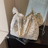 China Simple Fashion Straw and Lace Shoulder Bag for Ladies Large Capacity Underarm Tote Bag for sale
