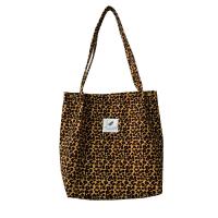 China Open Closure Corduroy Tote Bag Perfect for Women's Office School Shopping and Travel Needs for sale
