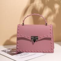 China 2022 Luxury Jelly Purse Newest Fashinable PVC Shoulder Handbag with Zipper Closure for sale