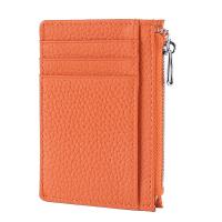 China Custom Logo Accepted Newest Minimalist Front Pocket Rfid Wallet Card Holder For Men for sale