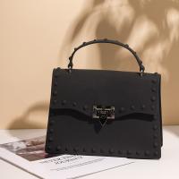 China 2022 Luxury Jelly Purse Newest Fashinable PVC Shoulder Handbag with Zipper Closure for sale