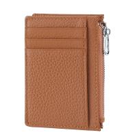 China Custom Logo Accepted Newest Minimalist Front Pocket Rfid Wallet Card Holder For Men for sale