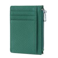 China Custom Logo Accepted Newest Minimalist Front Pocket Rfid Wallet Card Holder For Men for sale