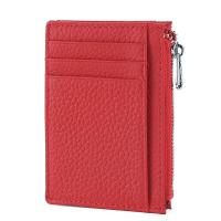 China Custom Logo Accepted Newest Minimalist Front Pocket Rfid Wallet Card Holder For Men for sale