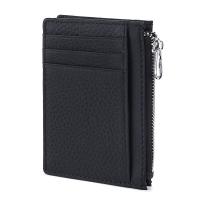 China Custom Logo Accepted Newest Minimalist Front Pocket Rfid Wallet Card Holder For Men for sale