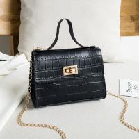 China Customized Color Crocodile Pattern Handbag with Zipper Closure and Luxury Design for sale