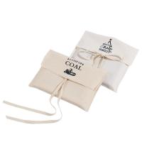 China Eco-friendly Custom Logo Printed Cotton Envelope Bag for Organic Envelope Dust Pouch for sale