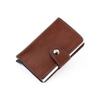 China Trifold PU Leather Men's Wallet with Customized Tote Bag and Storage Convenience for sale