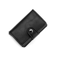 China Trifold PU Leather Men's Wallet with Customized Tote Bag and Storage Convenience for sale