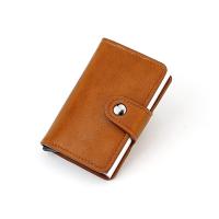 China Trifold PU Leather Men's Wallet with Customized Tote Bag and Storage Convenience for sale