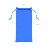 China Newest Fashionable Custom Eco-Friendly Microfiber Drawstring Bags for Glasses Pouches for sale