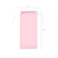 China Newest Fashionable Custom Eco-Friendly Microfiber Drawstring Bags for Glasses Pouches for sale