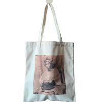 China Lining Material Canvas Hot Recycled Plain Cotton Shopping Bag Advertisement Tote Bag For Promotion for sale