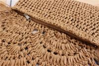 China Handmade Tassel Beach Bag Raffia Rattan Crossbody for Women's Summer Travel Vacation for sale