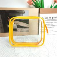 China Promotion Sale Fashion Style Waterproof Clear Makeup Bag for Your Cosmetic Collection for sale