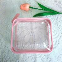 China Promotion Sale Fashion Style Waterproof Clear Makeup Bag for Your Cosmetic Collection for sale