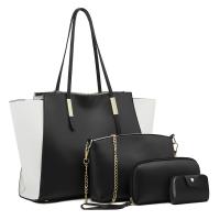 China Customized Logo Fashion Simple Mother Bag Three-piece Portable Tote Bag for Fashion for sale