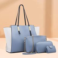 China Customized Logo Fashion Simple Mother Bag Three-piece Portable Tote Bag for Fashion for sale