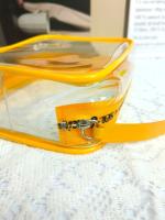 China Promotion Sale Fashion Style Waterproof Clear Makeup Bag for Your Cosmetic Collection for sale