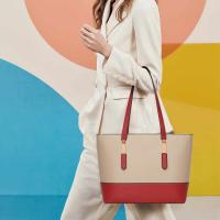 China Fashion Letter Print Cotton Tote Bag for Women Large Capacity Three Piece Handbag Set for sale