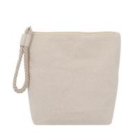 China OEM/ODM Acceptable Cotton Calico Makeup Bag With Zipper for Natural Recycled Travel for sale