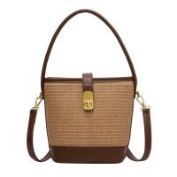 China None Decoration Woven Basket Tote Bags Custom Designer Handbags for Ladies and Girls for sale