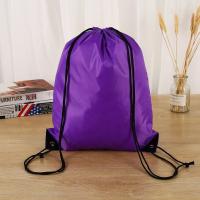 China Customized Drawstring Bag for Daily School Life Multi-Functional Polyester Material for sale