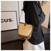 China None Decoration Woven Basket Tote Bags Custom Designer Handbags for Ladies and Girls for sale