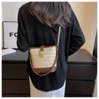 China None Decoration Woven Basket Tote Bags Custom Designer Handbags for Ladies and Girls for sale