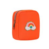 China 24 Colors Zipper Waterproof Toiletry Bag Large Make-up Bags for Travel in Nylon Pouch for sale