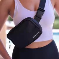 China Outdoor Sports Workout Running Chest Dog Bum Bag for Women Custom Nylon Cross Body for sale