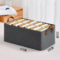 China All Seasons Large Capacity Under Bed Storage Bag with Clear Window and Folding Design for sale