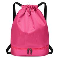 China Accepable OEM/ODM Waterproof Drawstring Backpack for Women Men Sport Beach Gym Bag for sale