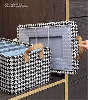 China Storage Convenience Newest Fashinable Fabric Storage Organizer With Reinforced Handle for sale