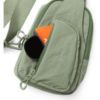 China Small Mini Travel Sports Waterproof Nylon Shoulder Crossbody Sling Bag For Men Pillow for sale