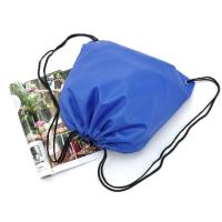 China Medium Size Custom Printing Logo 210D Basketball Drawstring Nylon Bag for Gym Shoes for sale